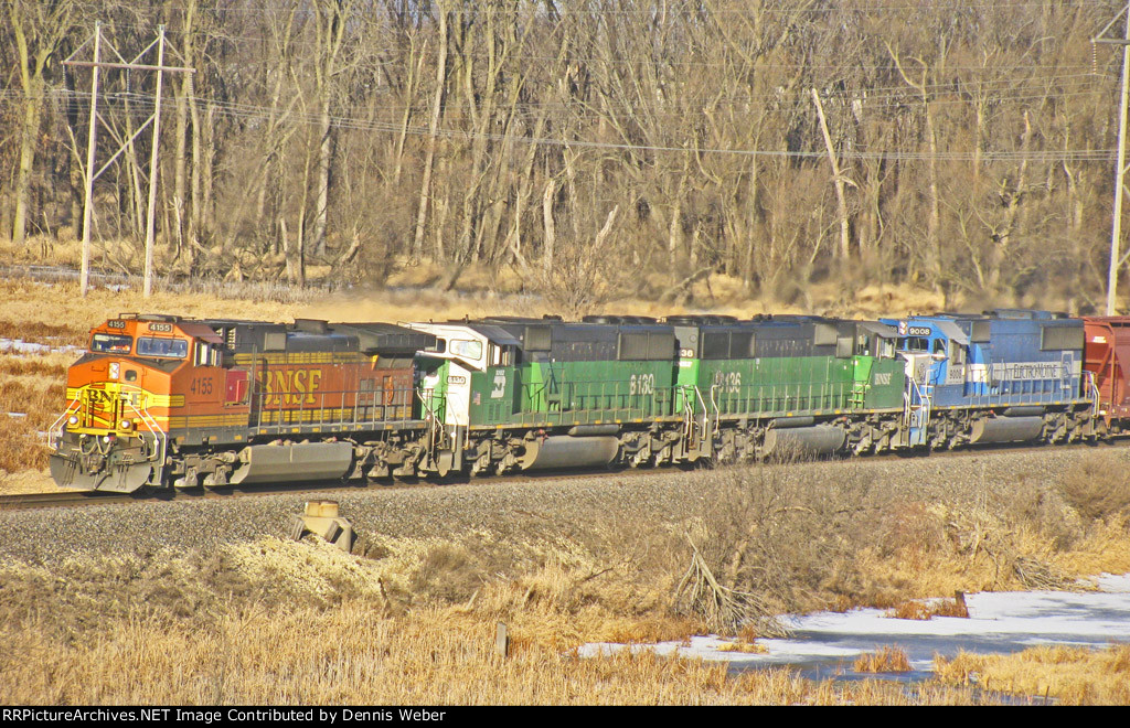 BNSF 4155, BNSF's Aurora Sub.
